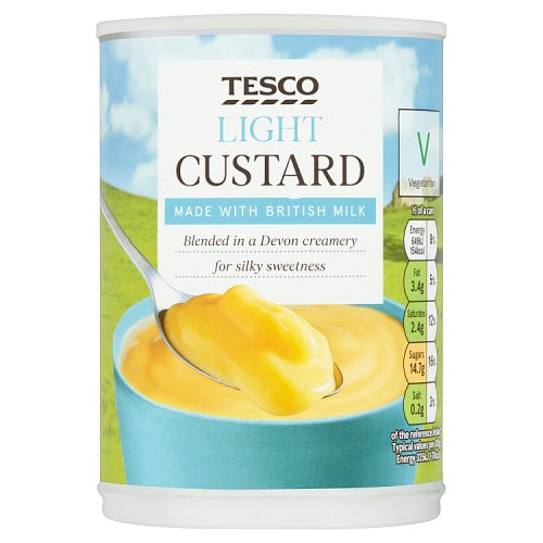Tesco Low Fat Creamy Custard 400G | Really Good Culture