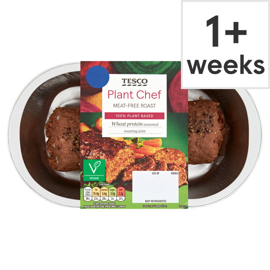 Tesco Plant Chef Meat Free Soya Roast 350G | Really Good Culture