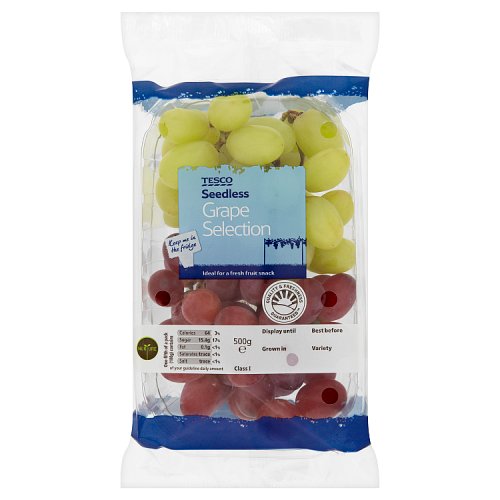 Tesco Seedless Grape Selection 500g | Really Good Culture