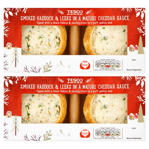 Tesco Smoked Haddock & Leeks in a Mature Cheddar Sauce | Really Good ...