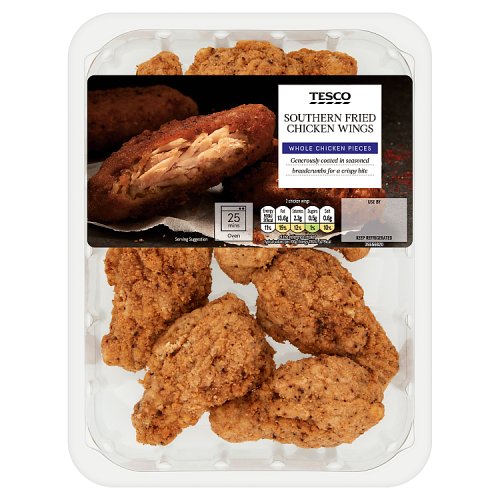 Tesco Southern Fried Chicken Wings 400g Really Good Culture
