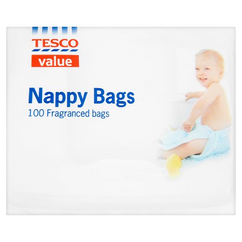Tesco Value Nappy Bags 100 Fragranced Bags | Really Good Culture