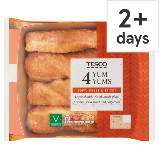 Tesco Yum Yums 4 Pack | Really Good Culture