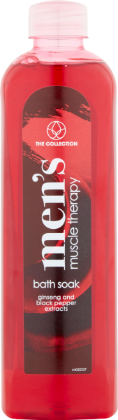 The Collection Men's Muscle Therapy Bath Soak 500ml | Really Good Culture