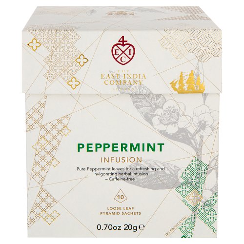 The East India Company Peppermint Infusion PTB Sachet 10 x 2g | Really ...