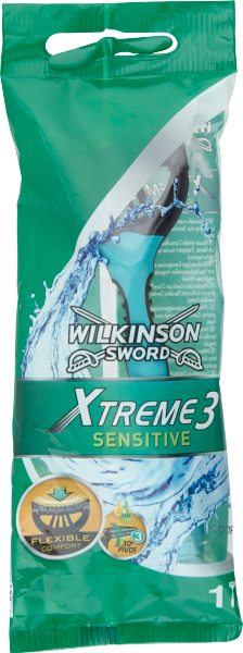Wilkinson Sword Xtreme 3 Sensitive Disposable Razor Single Pack ...